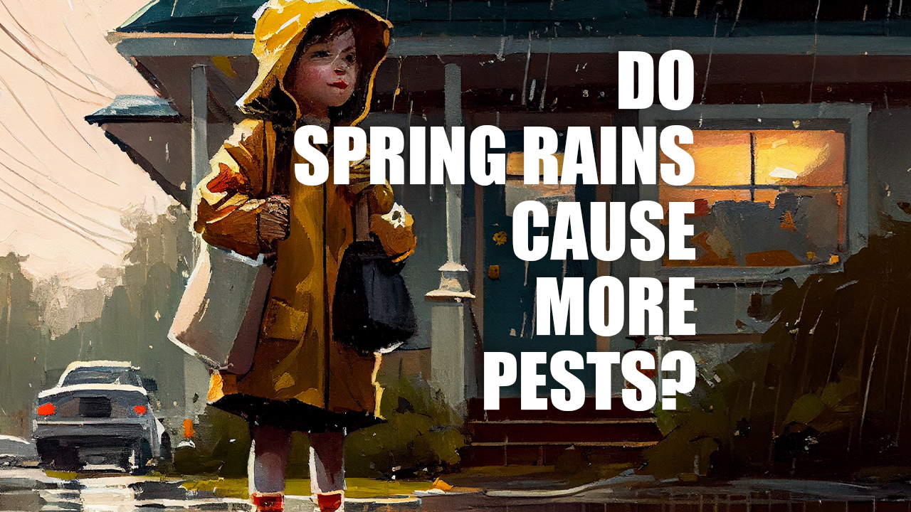 Do spring rains cause more pests to come out? | Killroy Pest Control